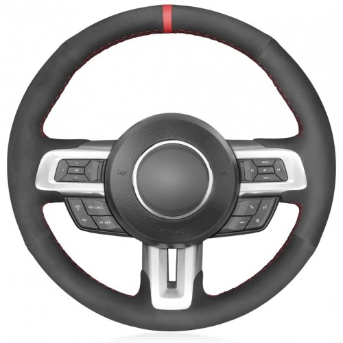 2015 mustang steering wheel cover store